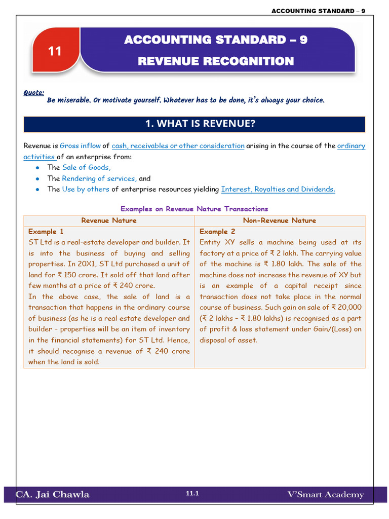 As 9 - Revenue Recognition | PDF | Revenue | Subscription Business Model