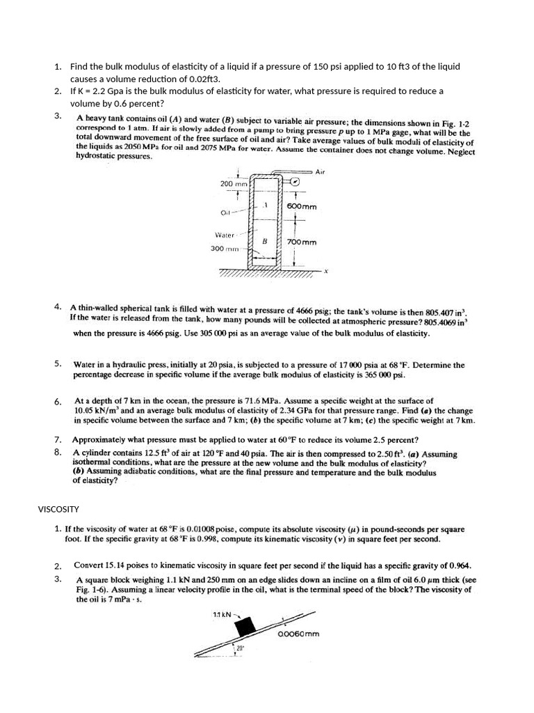 Practice Fluids | PDF