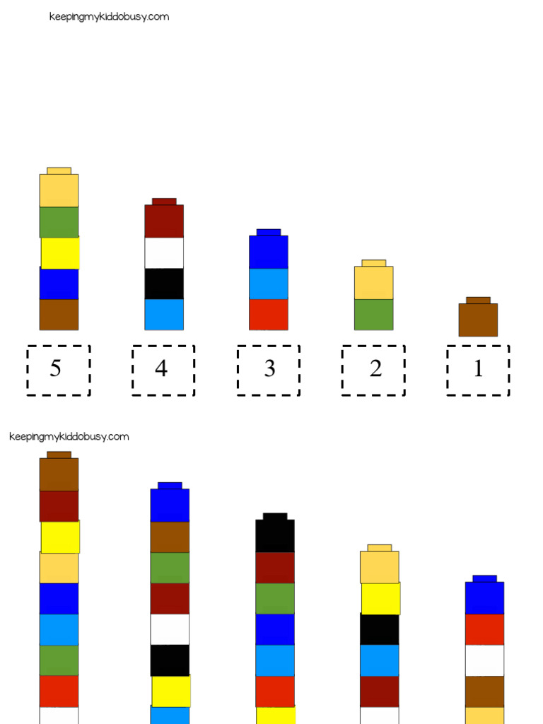 Unifix Numbers | PDF