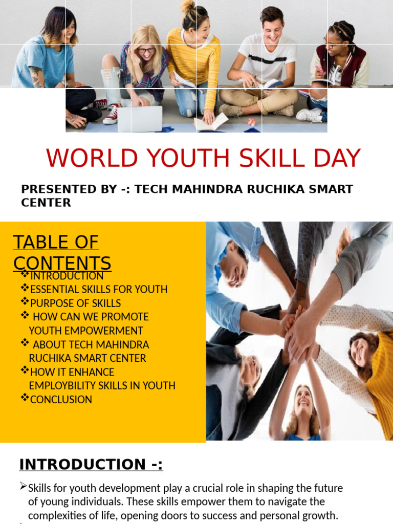 Youth Skill | PDF | Skill | Empowerment