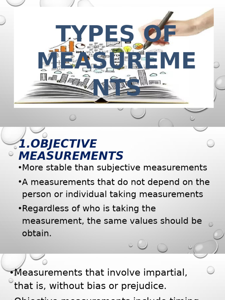 Millana - Types of Measurements | PDF