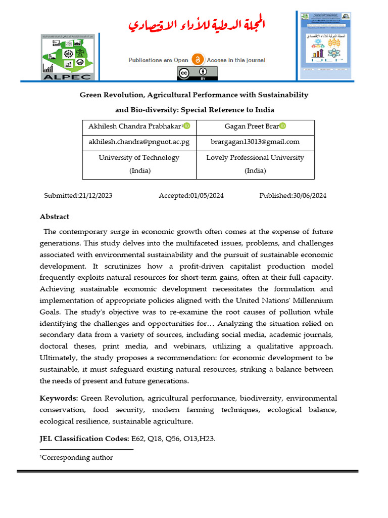 Green-Revolution - Agricultural-Performance-With-Sustainability-And-Bio ...
