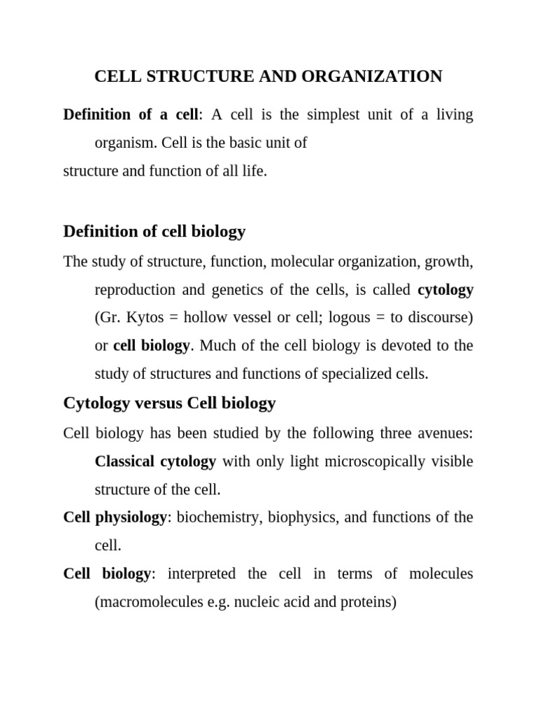 BIO 101 - GENERAL BIOLOGY 1 (Abridged Compilation of Different Topics ...