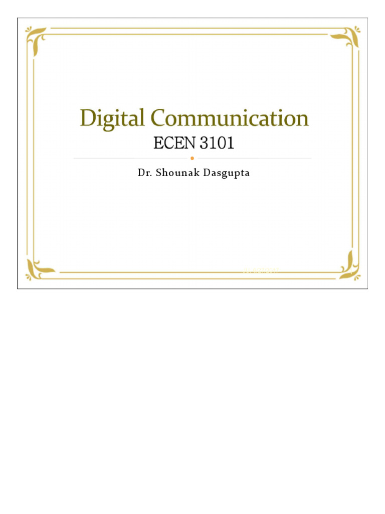 PCM and DPCM in Digital Communication | PDF | Sampling (Signal ...