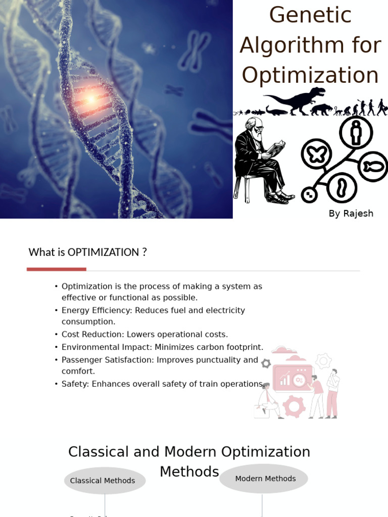 Optimisation With GA | PDF | Mathematical Optimization | Genetic Algorithm