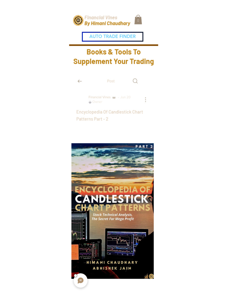 Encyclopedia Of Candlestick Chart Patterns Part - 2 | PDF
