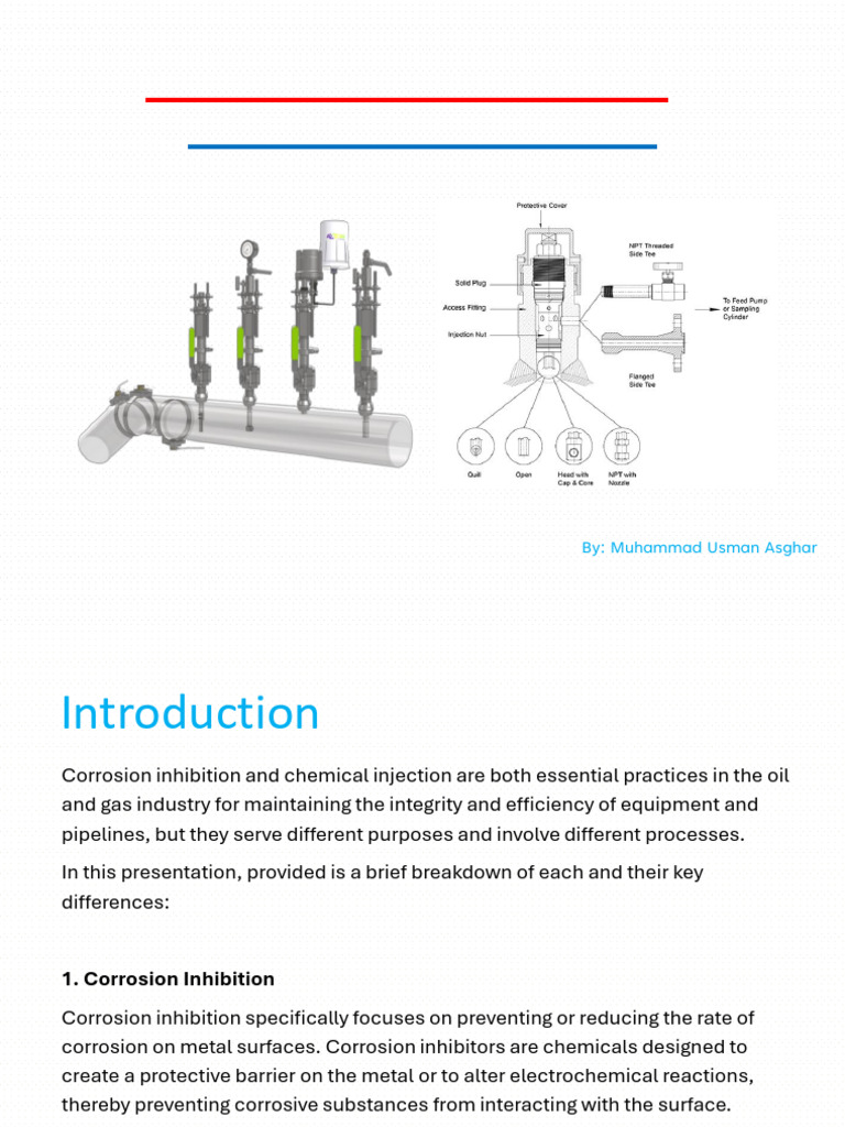 Corrosion Inhibition and Chemical Injection | PDF | Corrosion ...