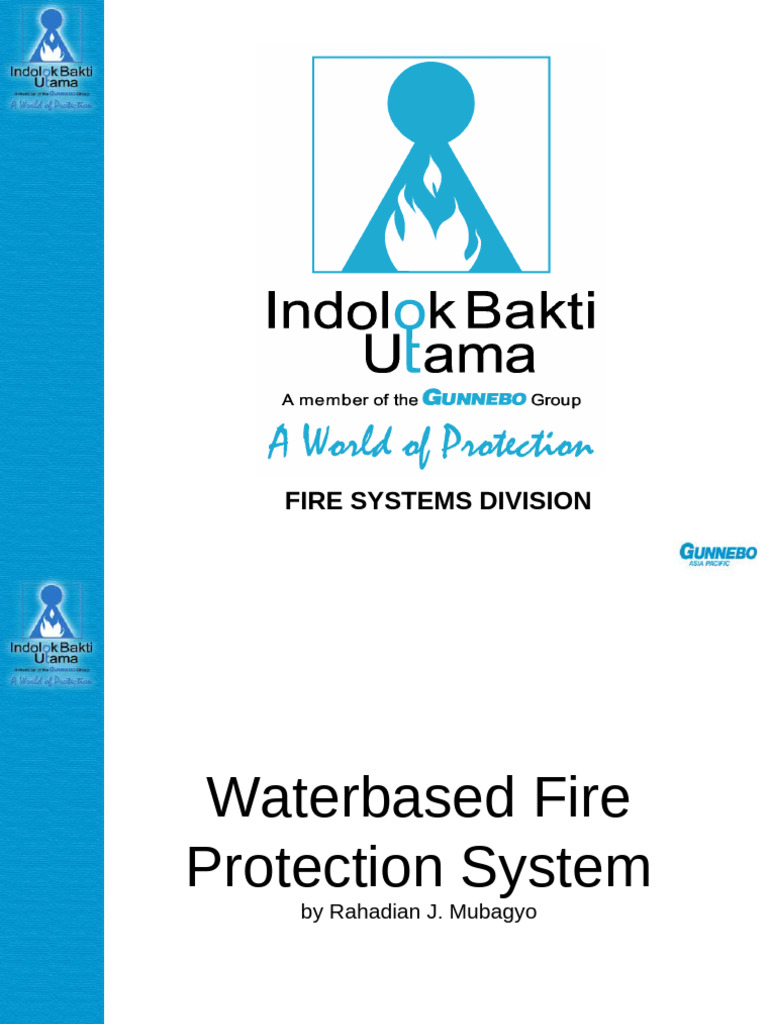 Presentasi Waterbased FP System | PDF | Fire Sprinkler System ...