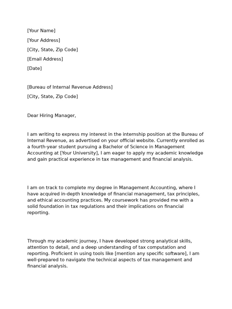 Application letter | PDF | Taxes | Accounting