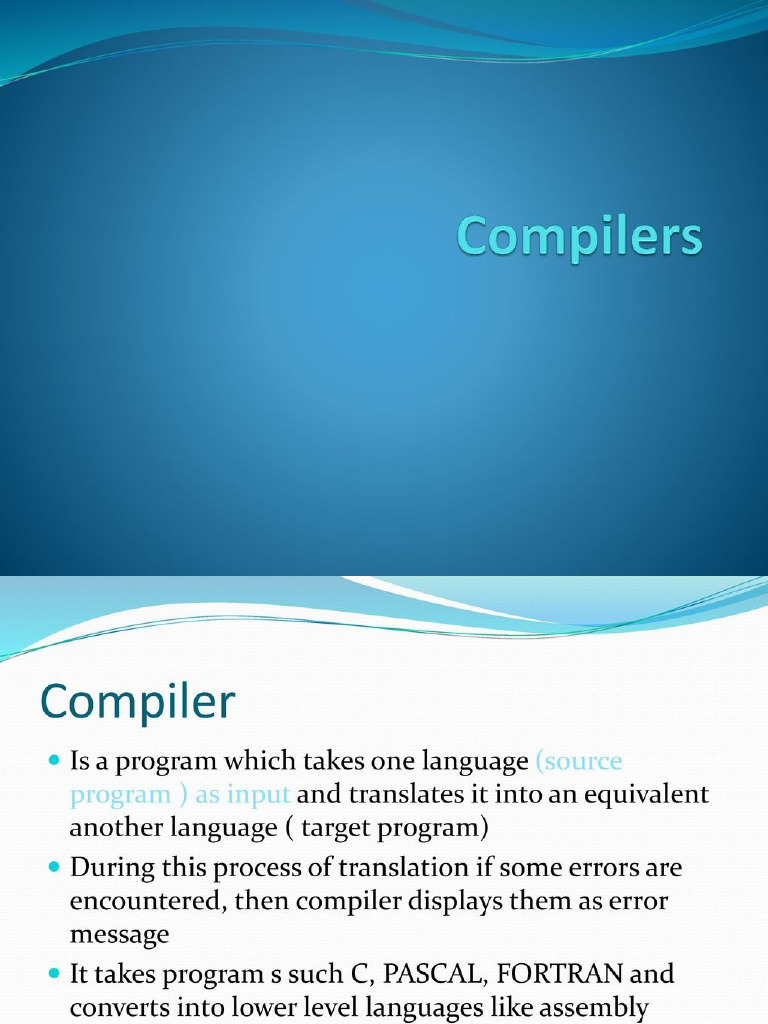 Compiler | PDF