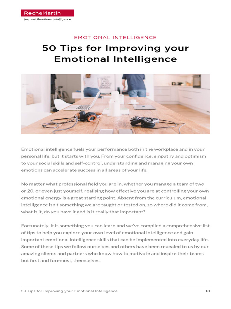 50_tips_for_improving_your_emotional_intelligence | PDF | Emotional ...