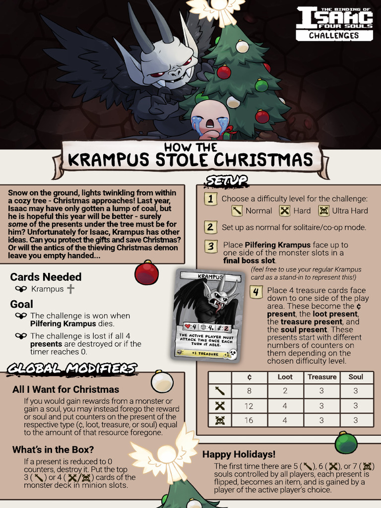 How The Krampus Stole Christmas | PDF