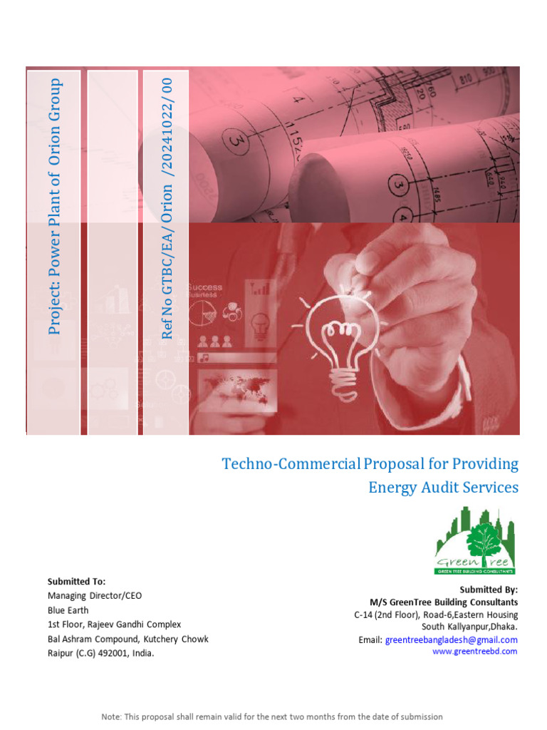 GreenTree ENEGY AUDIT Proposal Blue Earth | PDF | Nature