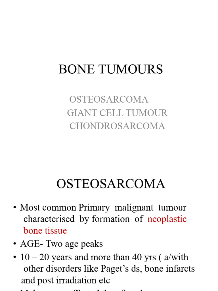 Bone Tumors Specimens | PDF | Neoplasms | Bone