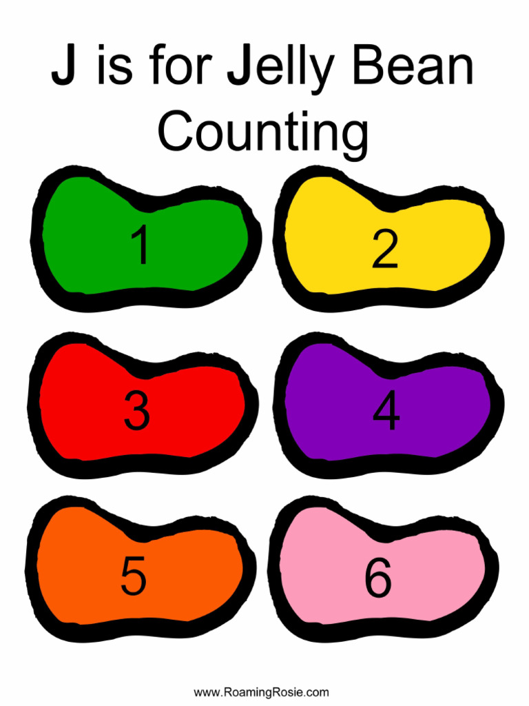 J Is For Jelly Bean Counting | PDF