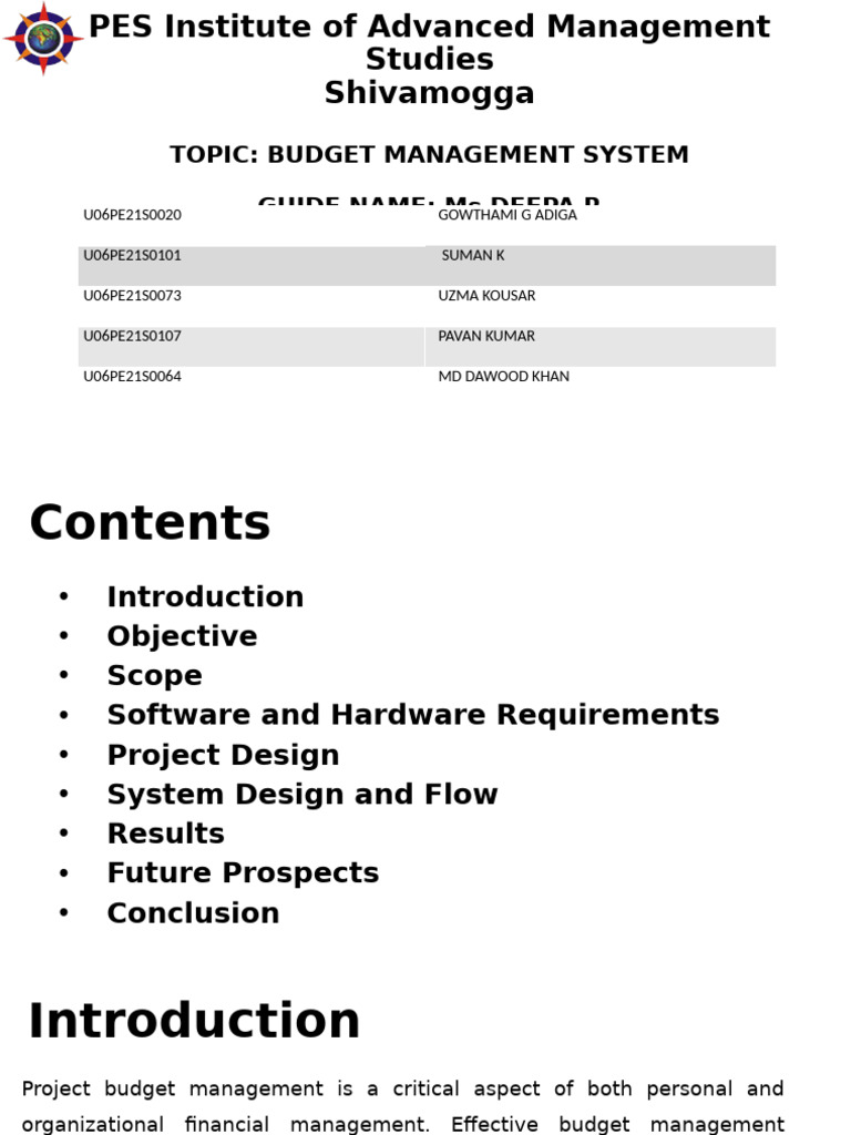 Budget | PDF | User (Computing) | Computer Engineering