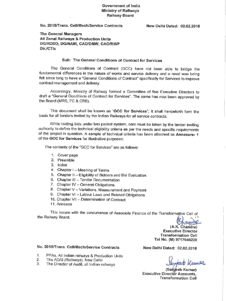 GCC For Services - 2018 | PDF