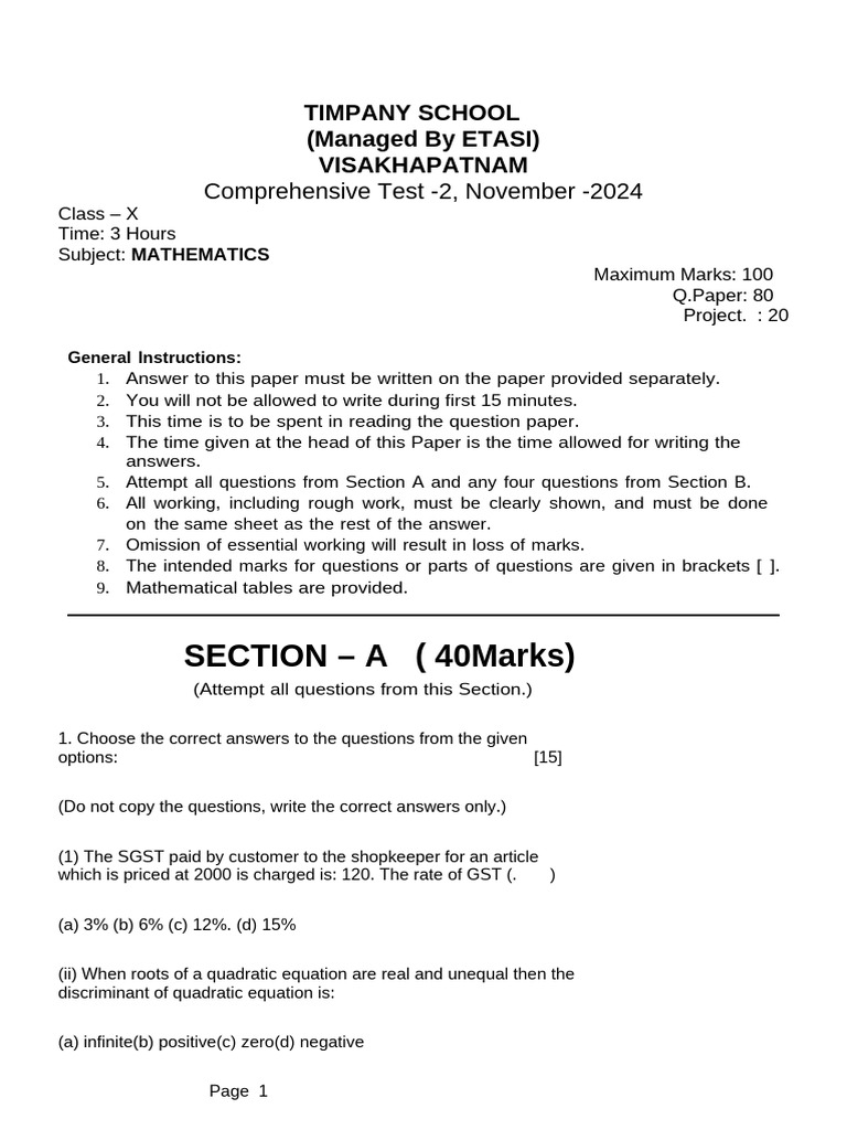 Wa0002. | PDF | Quadratic Equation | Mathematical Objects