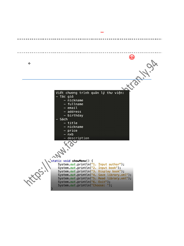 Workshop 06 XML GUI JDBC TranLQ 2022 | PDF