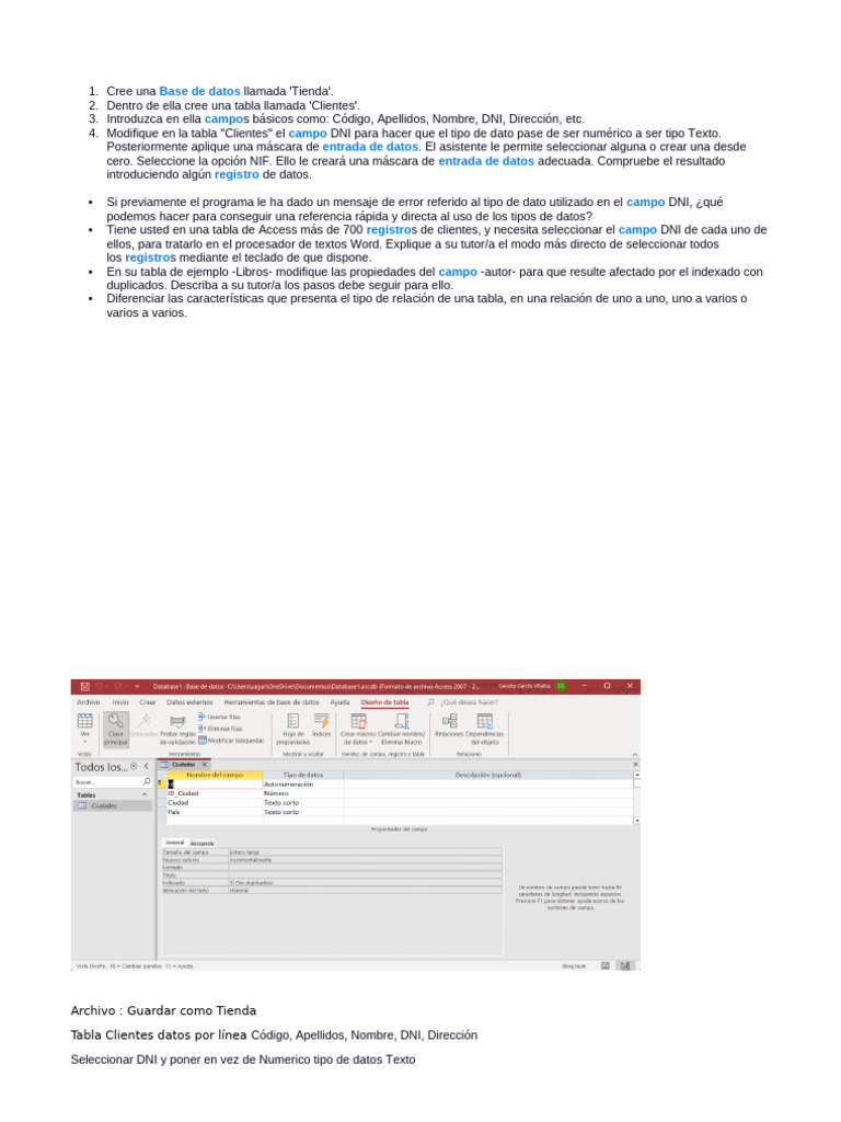 UF0322. Realiza A Valorar Por El Tutor Nº 4 Tema 2. Apartado 2.10. | PDF | Ventana (informática ...