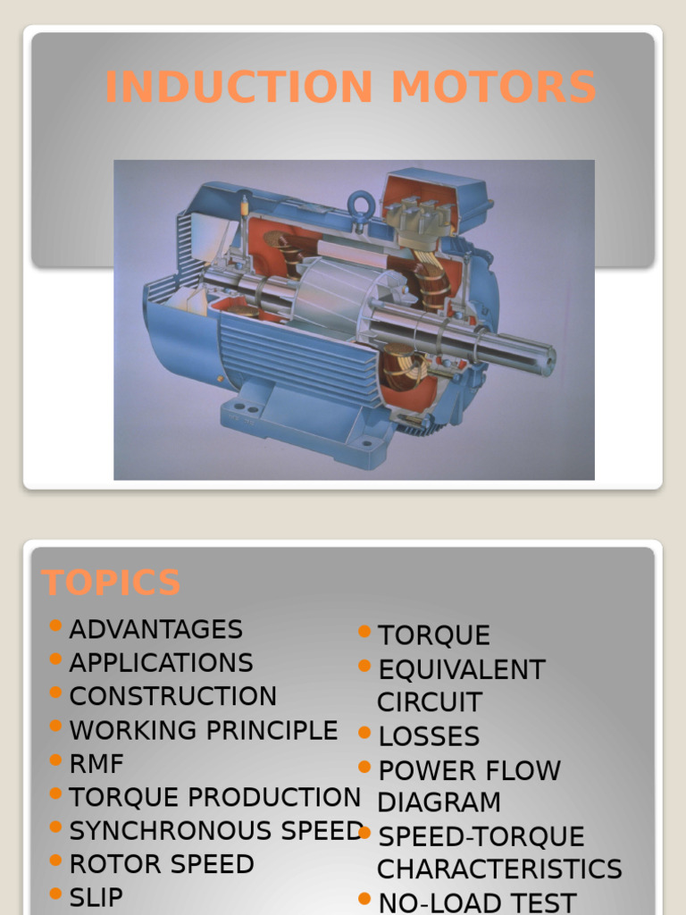 Induction Motors | PDF | Electric Motor | Engines
