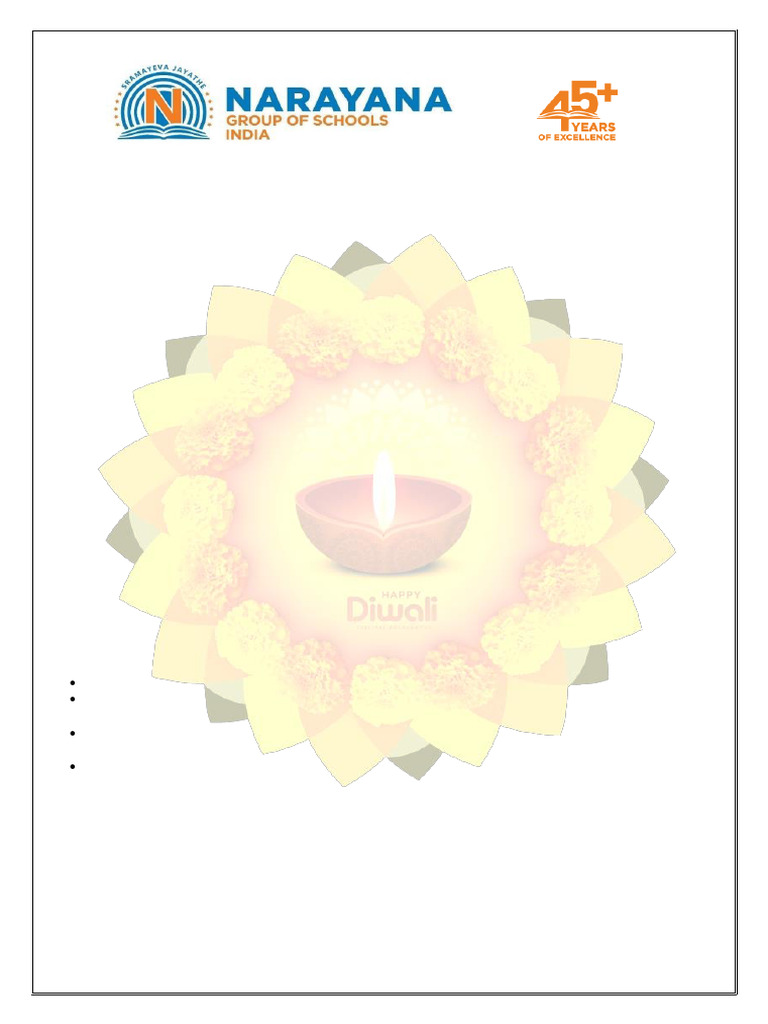 Diwali Holiday Homework | PDF | Science & Mathematics