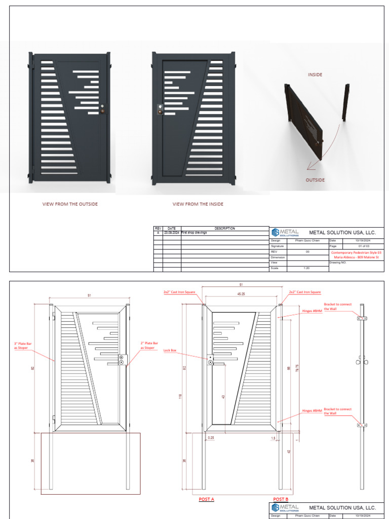 CP03 - shopdraw-UPDATE | PDF | Crafts | Building Materials
