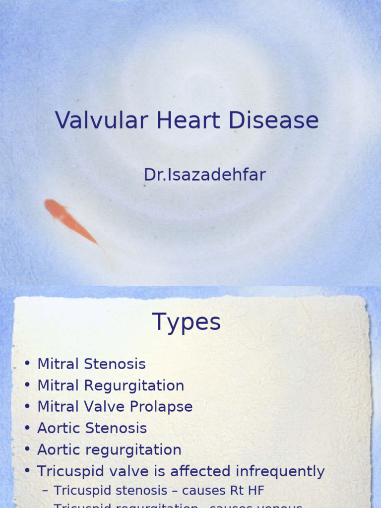 Understanding Valvular Heart Disease | PDF | Heart | Heart Valve