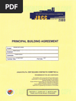 JBCC Principal Building Agreement Edtiion 4.1 March 2005 | PDF