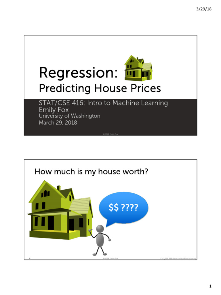 L2b Regression Fitting Multiple Regression Annotated 3 | PDF | Machine Learning | Regression ...