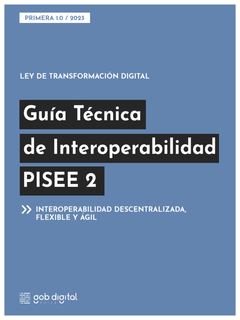 Guia Tecnica de Interoperabilidad | PDF | Transport Layer Security | Criptografía de clave pública
