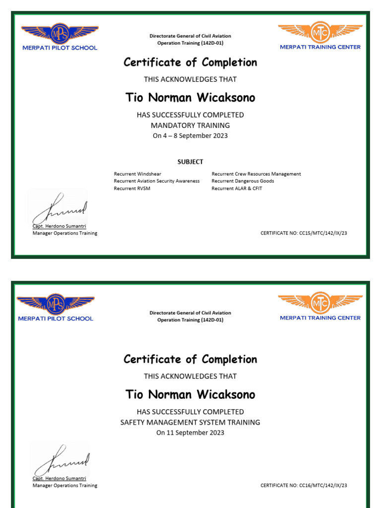 Mandatory Training 2 | PDF