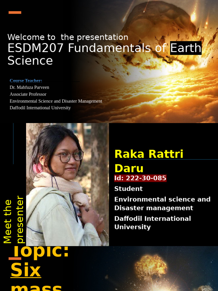 Earth Science Mass Extiction 2 | PDF | Extinction | Earth Sciences
