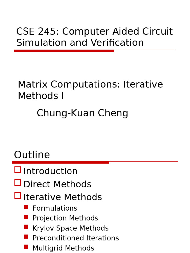 Letmatrix2 Interative Methods | PDF | Matrix (Mathematics ...