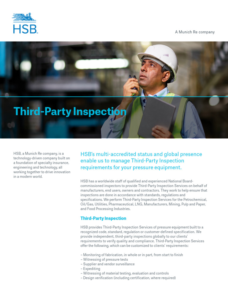 HSB - Third-Party-Inspection | PDF