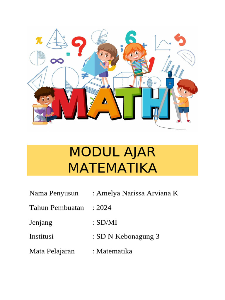 Modul Ajar Pengurangan Kelas 3 SD | PDF