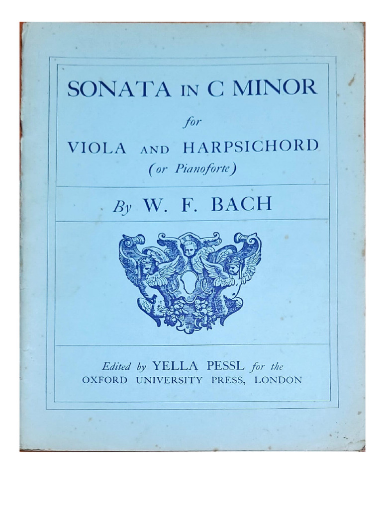 W F Bach | PDF