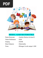 Modul Ajar Bilangan Cacah Sampai 1000 | PDF