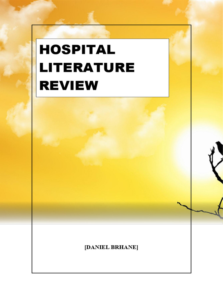 Hospital Design... Literature Review.... Daniel Brhane-2 | PDF ...