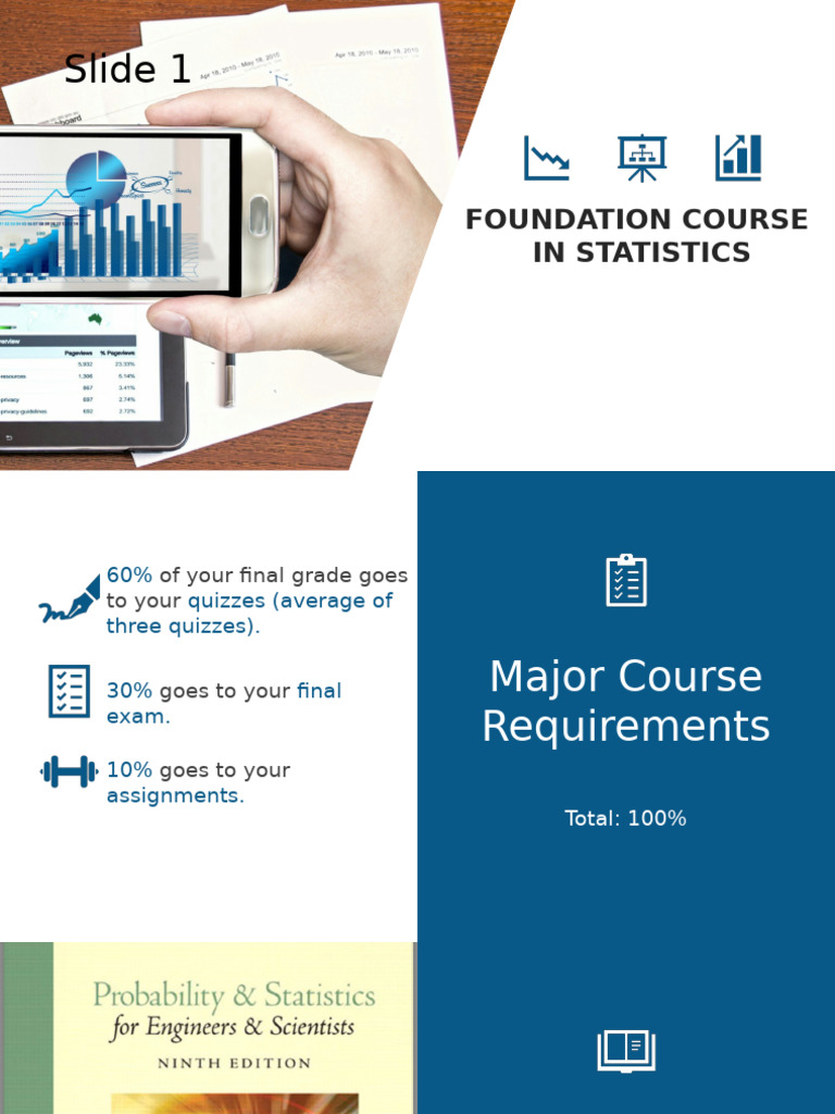 Statistics Course Overview and Examples | PDF | Skewness | Standard ...
