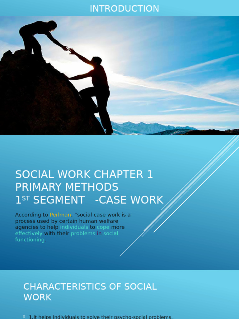 Social Work Chapter 1 | PDF | Social Work | Cognition