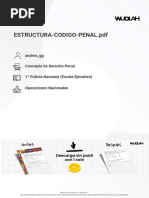 Esquema Estructura CP | PDF | Sexo y la ley | Crímenes