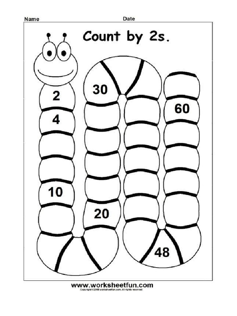 Count by 2s, 4s, 5s and 10s | PDF