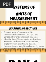English System of Measurement | PDF | Litre | Fahrenheit