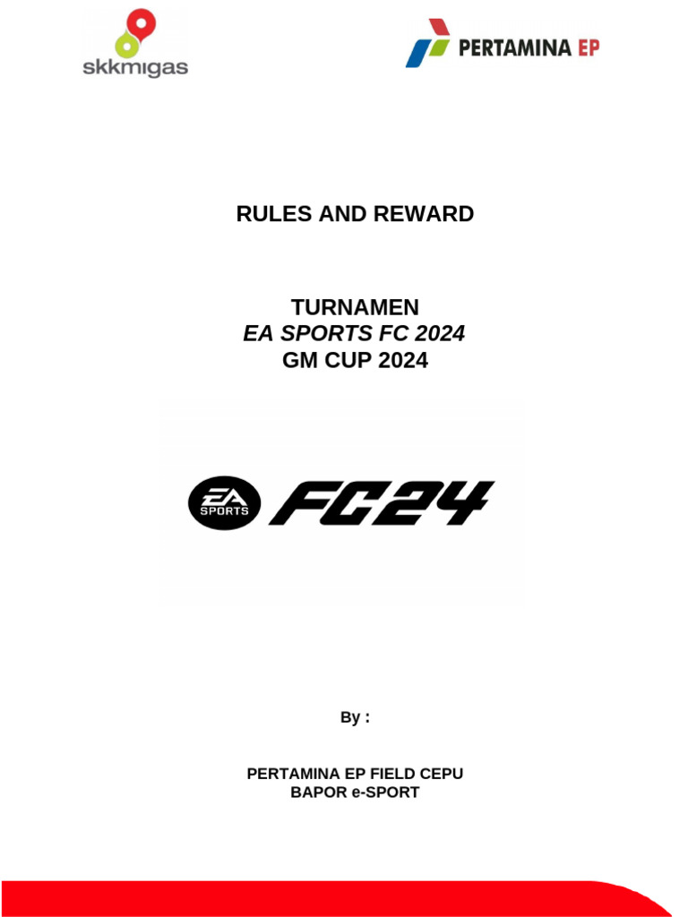 Rules of Playing - FC 2024 GM CUP 2024 | PDF