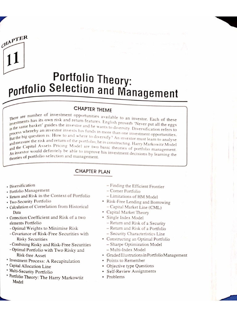 ch11 IAPM | PDF