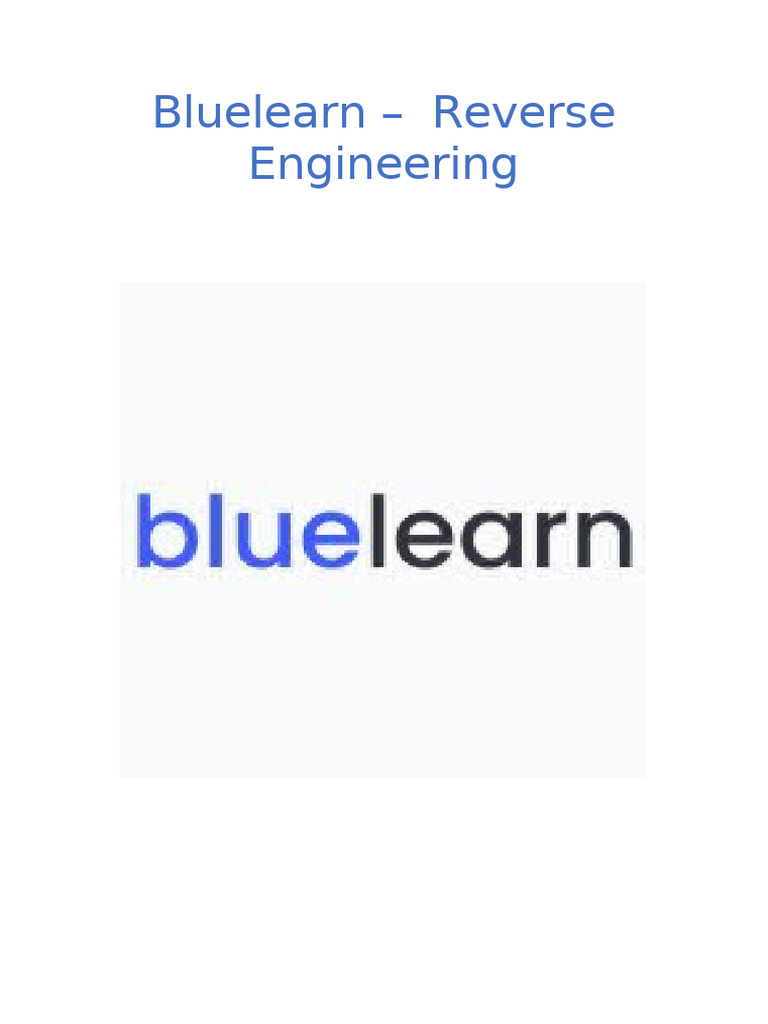 Bluelearnre | PDF | Collaboration | Community