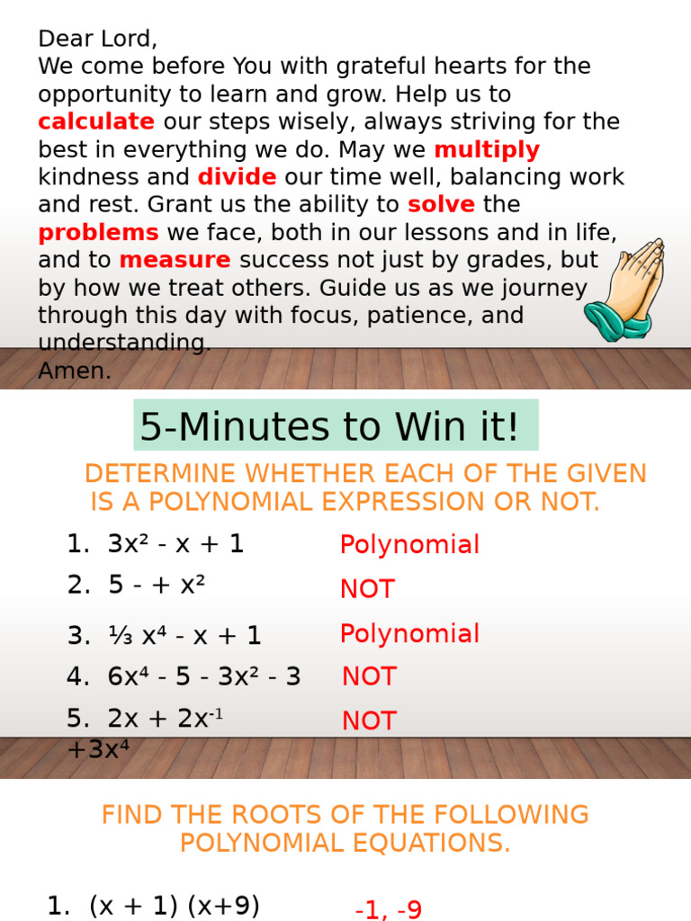 Q2 L1 Ilustrating Polynomial Functions | PDF | Polynomial | Mathematical Relations