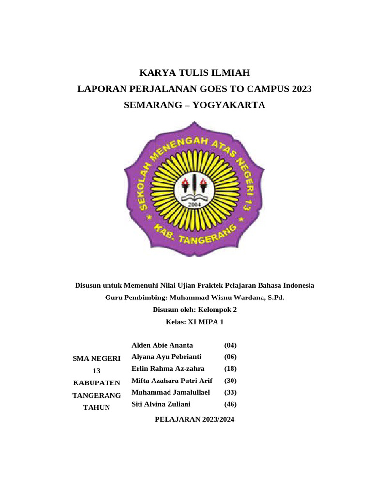 Kti Goes To Campus | PDF | Karier & Perkembangan