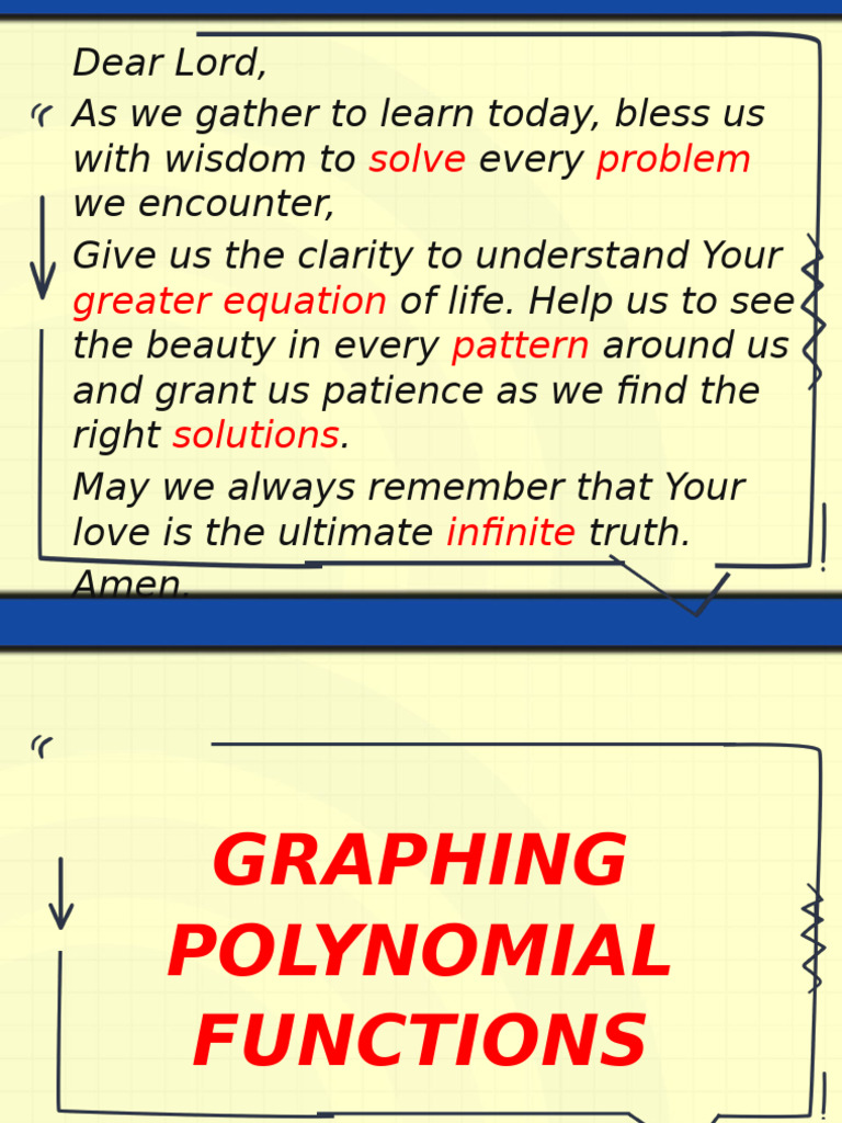 Q2 L3 Graph of Polynomial Functions | PDF | Zero Of A Function | Mathematical Analysis